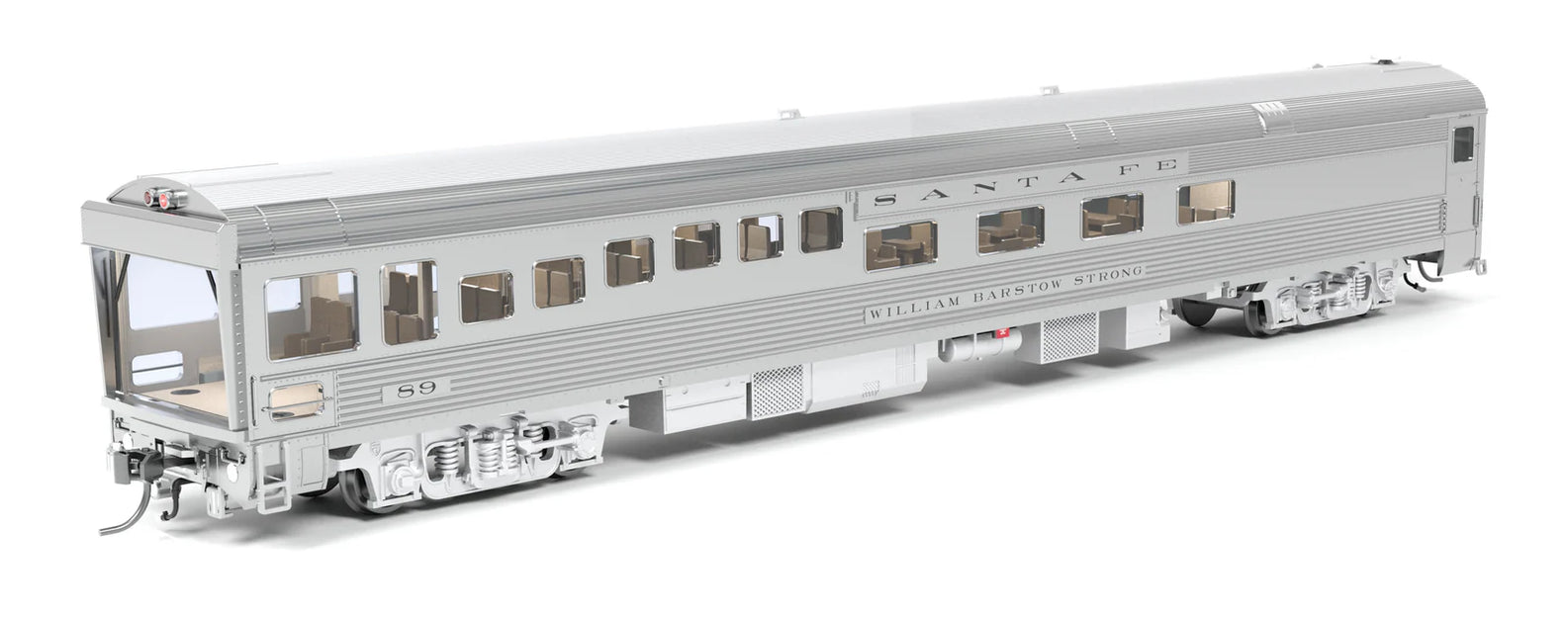 BLI 9992 HO Scale ATSF Track Inspection Car ATSF 89 "William Barstow S ...