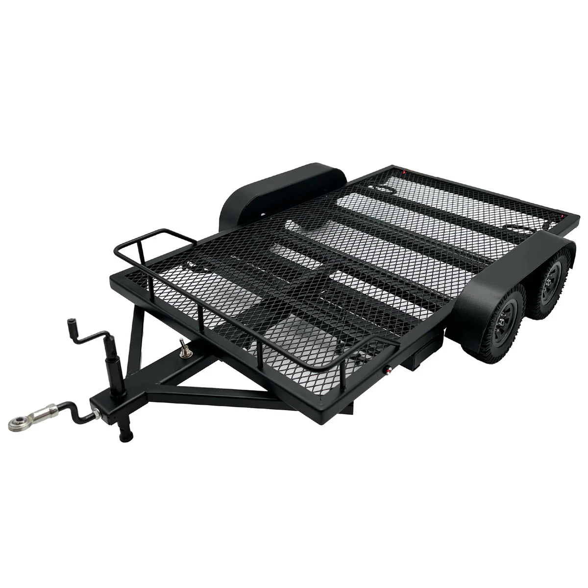 Bold RC 5010 1/10 Scale Full Metal Car Hauler Trailer with LED Lights — White Rose Hobbies