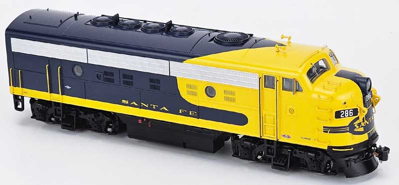 Bowser 24617 HO Scale EMD F9A Diesel Santa Fe ATSF 285 DCC & Sound (Bl — White Rose Hobbies