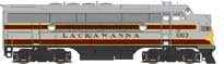 Bowser 24634 HO Scale EMD F3A Diesel Lackawanna DL&W 664 - DC (Steamto — White Rose Hobbies