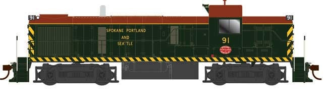 Bowser 25232 HO Scale ALCo RS-3 Diesel SP&S 94 DCC & Sound — White Rose Hobbies