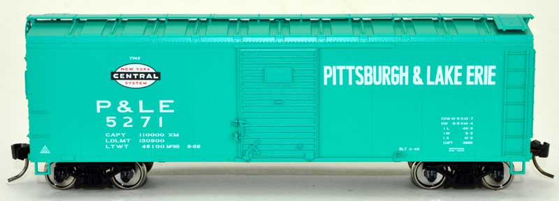 Bowser 43170 HO Scale 40' Boxcar Pittsburgh & Lake Erie P&LE 5250 ...