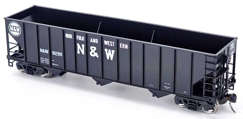 Bowser 43533 HO Scale 100 Ton 3-Bay Hopper Norfolk & Western N&W 10322 — White Rose Hobbies