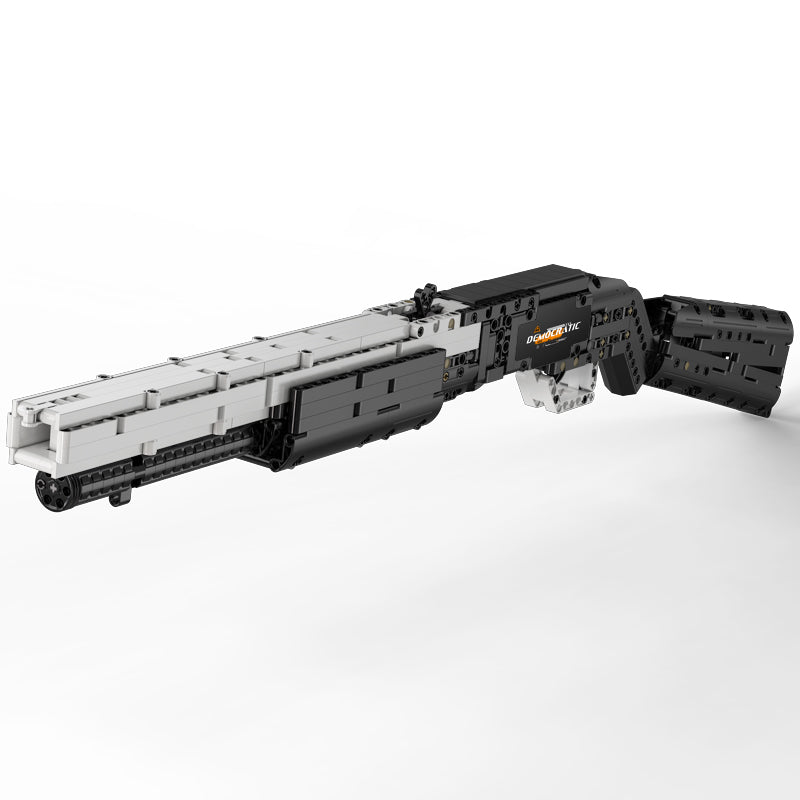 CaDA C81052W Shotgun 880 Piece Building Block Gun Set — White Rose Hobbies