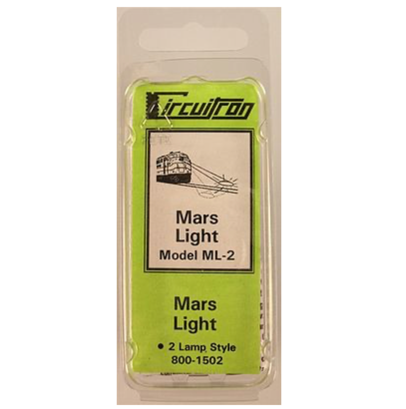 Circuitron 800-1502 ML-2 Mars Light — White Rose Hobbies