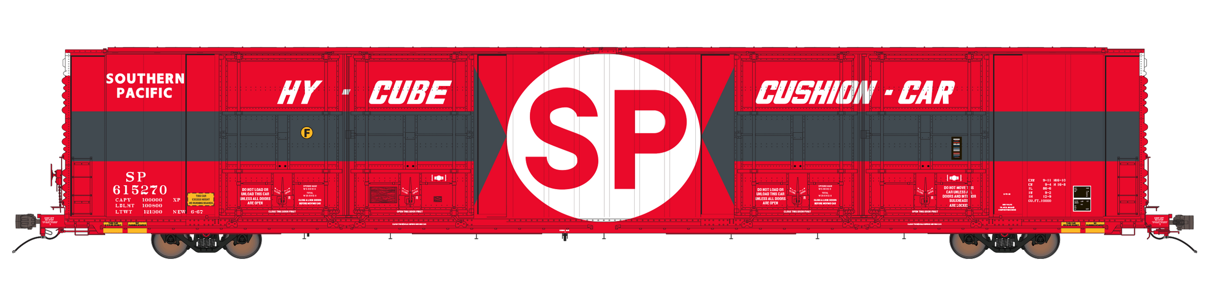 Class One Model Works FC00426 HO Scale Thrall 86' 8 Door Boxcar Southe ...