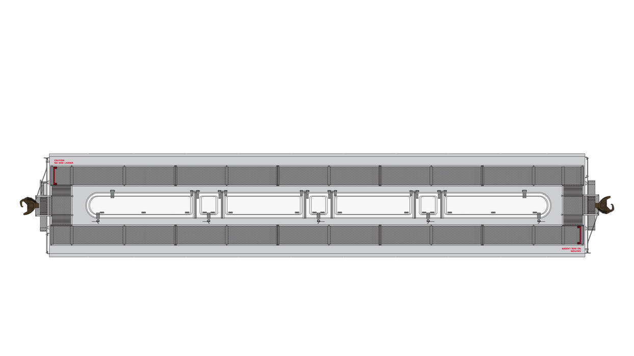 Class One Model Works FC00527 HO Scale ARI 5200 Covered Hopper CHTT 72 — White Rose Hobbies