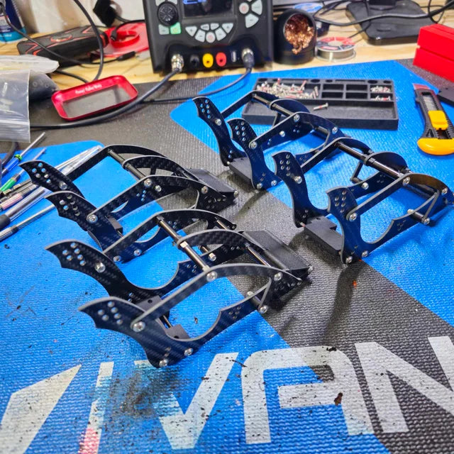 Corrupt Carbon Shredder Mini Chassis — White Rose Hobbies