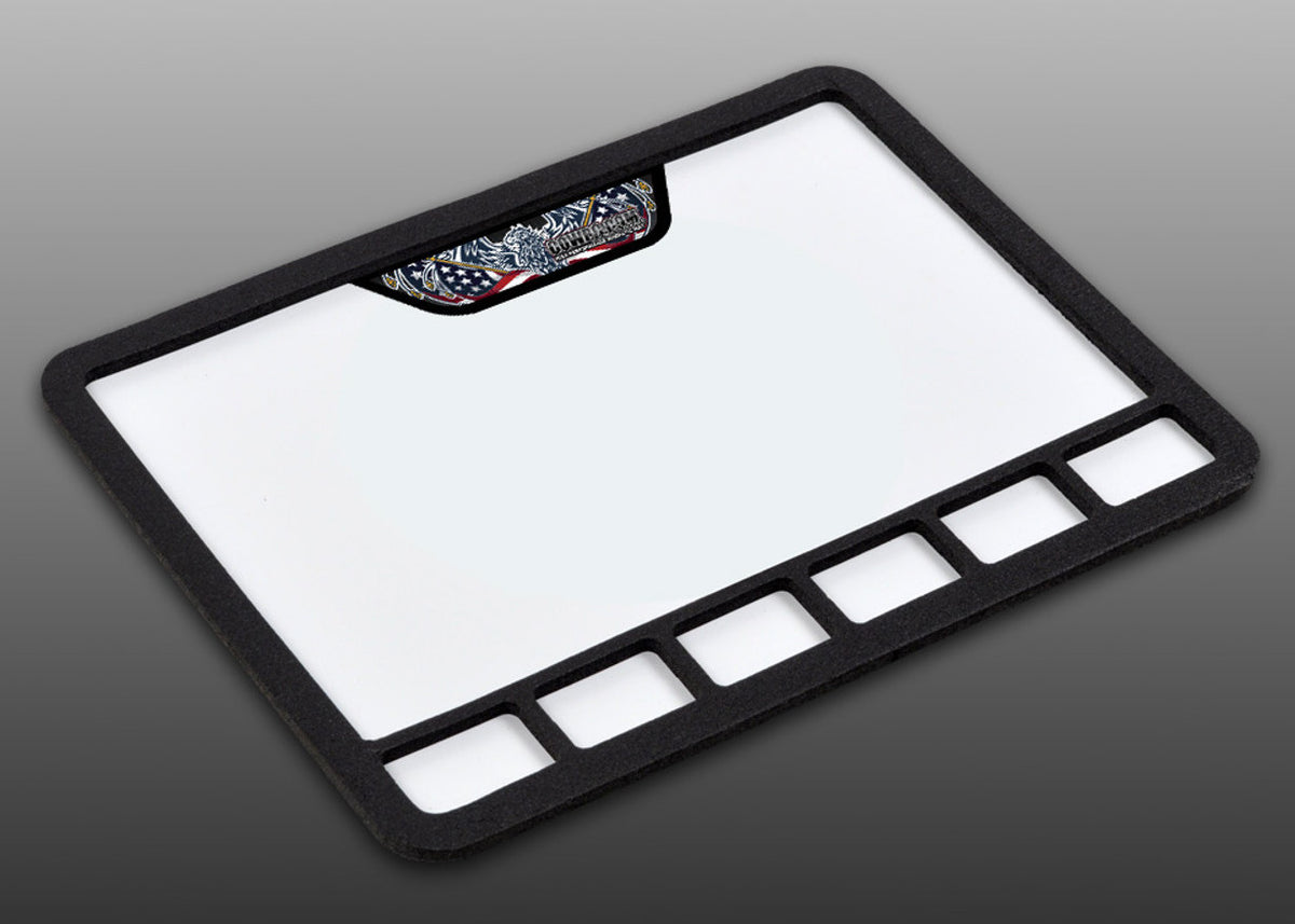 COW RC 9"x12" Pro-Mag Magnetic Work Mat W/ Screw Catcher — White Rose ...