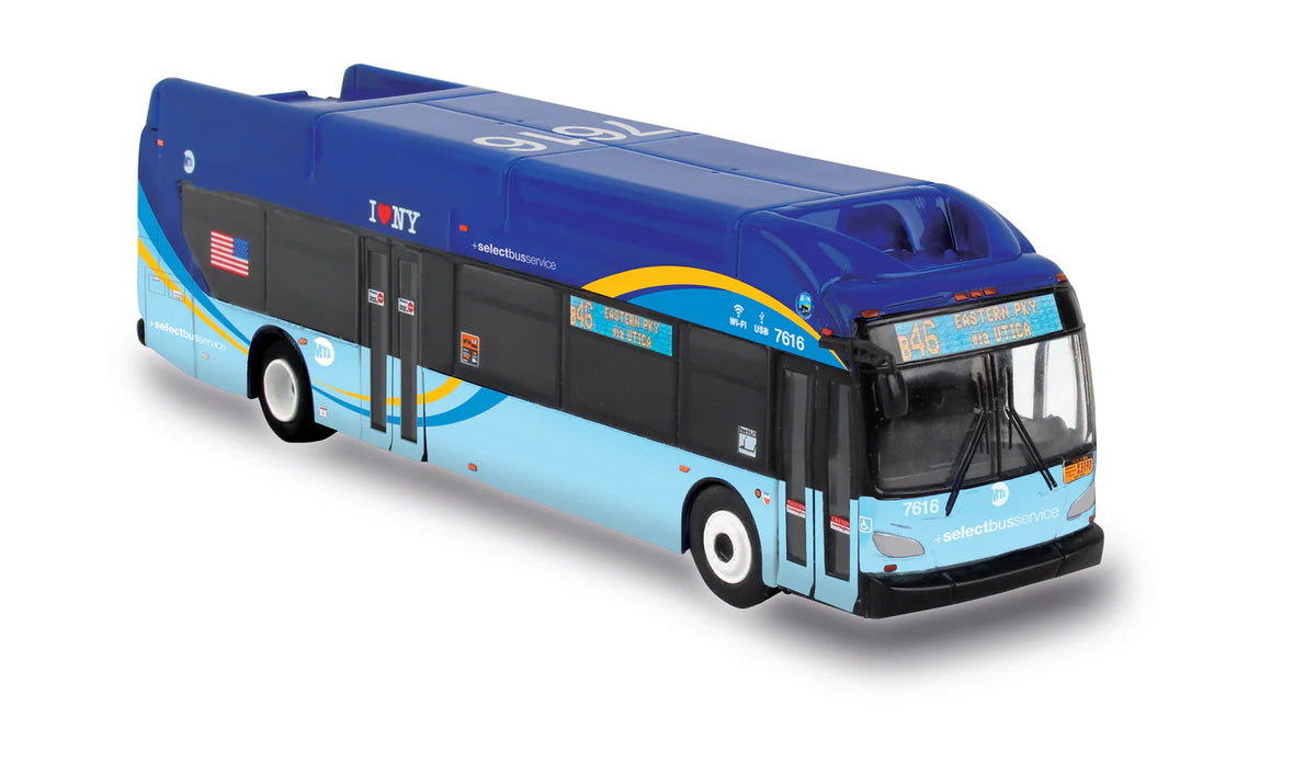 Daron NY2070 HO Scale (1/87) MTA+ Select Bus NYC — White Rose Hobbies