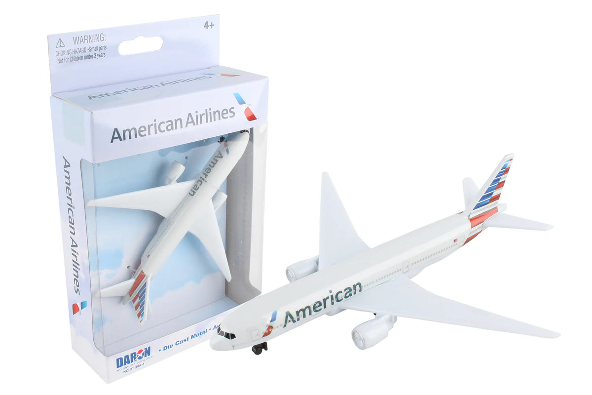 DARON RT1664-1 American Airlines Boeing 757 Die Cast Model Plane ...