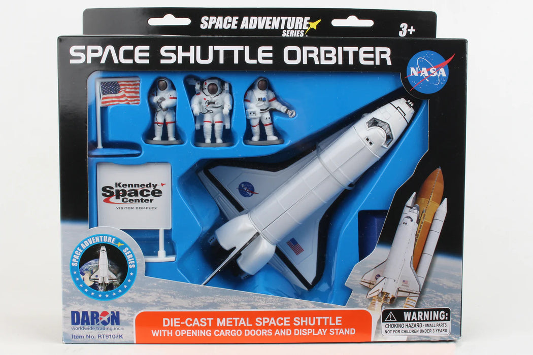 Daron RT9107 Space Mission Exploration Playset with Shuttle — White ...