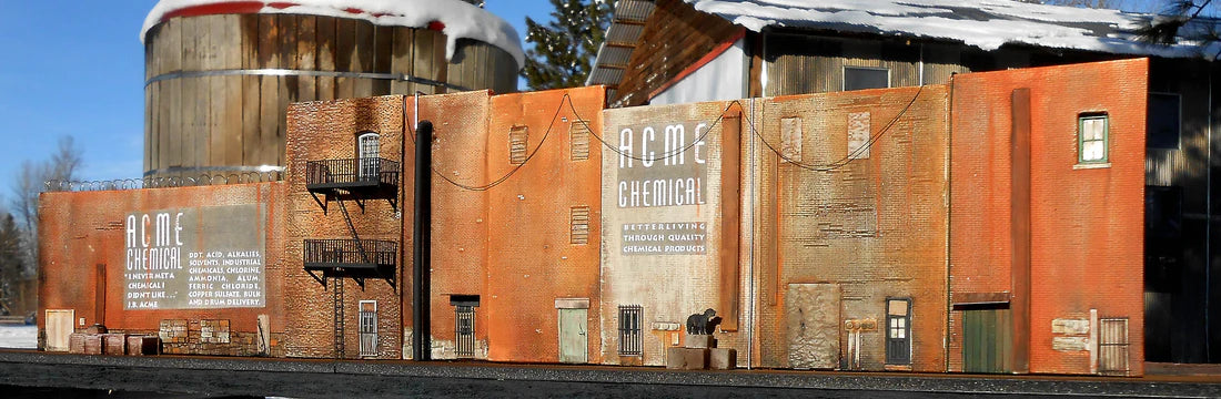 Downtown Deco 1056 HO Scale Factory Flat Cast Hydrocal Building Kit ...