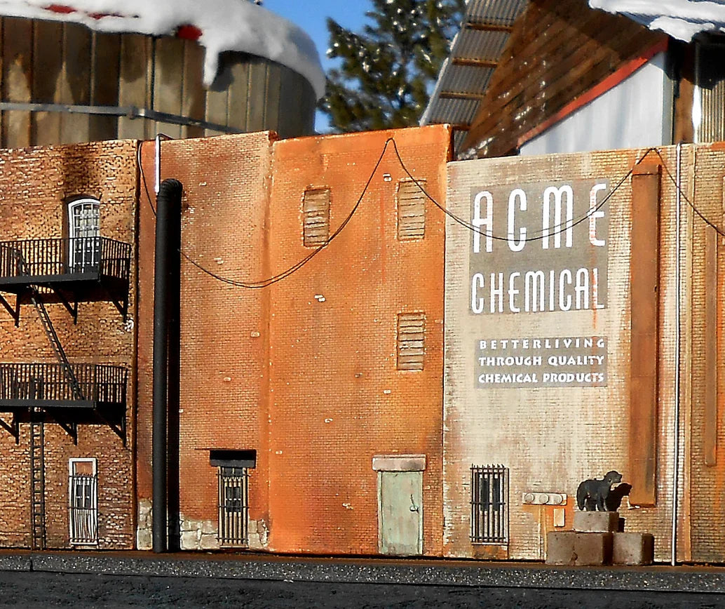 Downtown Deco 1056 HO Scale Factory Flat Cast Hydrocal Building Kit ...