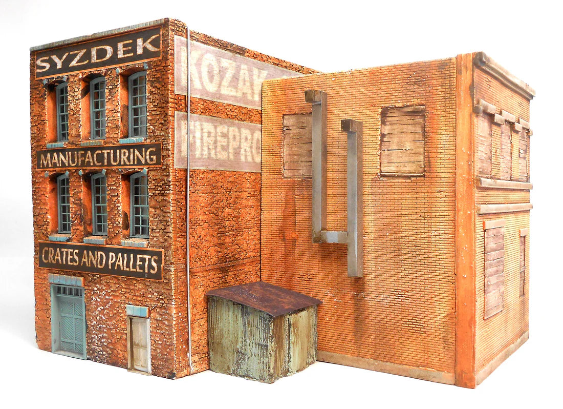 Downtown Deco 1057 HO Scale Syzdek Manufacturing Cast Hydrocal Buildin ...