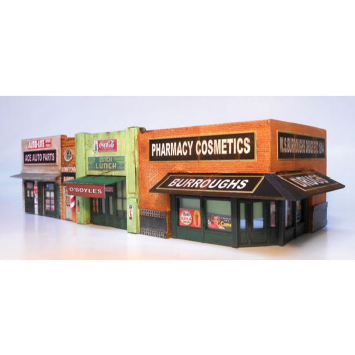 Downtown Deco 1062 HO Scale Classic American Block Cast Hydrocal Build ...