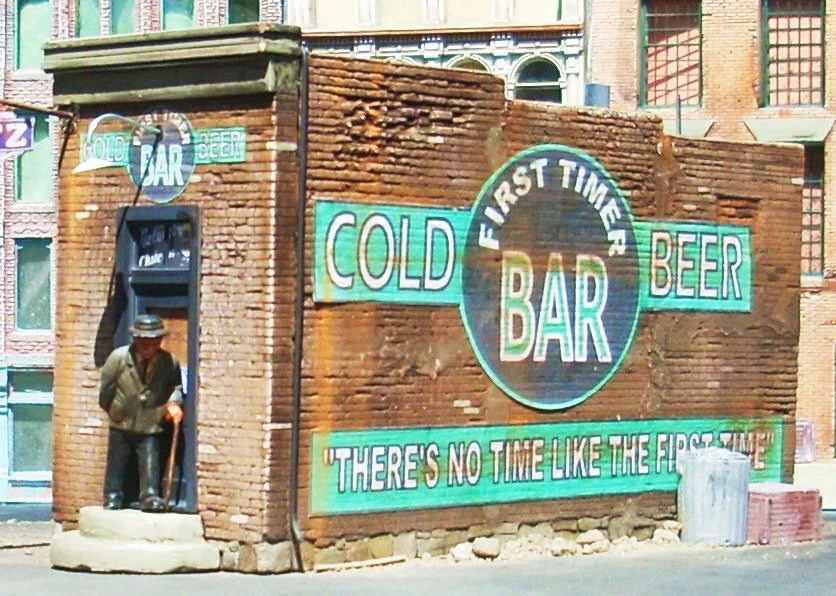 Downtown Deco 2017 N Scale First Timer Bar Cast Hydrocal Building Kit ...