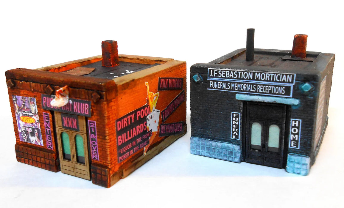 Downtown Deco 2022 N Scale Easy Come Easy Go Cast Hydrocal Building Ki ...