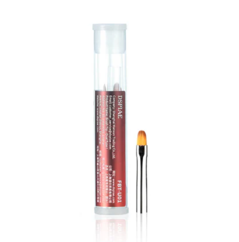 DSPIAE FBT-U01 Phoenix Plume: 5.5mm Oval Broad Painting Brush Tips (3 ...
