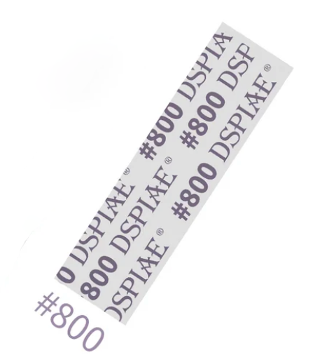 DSPIAE MSP-800 800 Grit Pre-Cut Adhesive Sandpaper (10 Pack) — White ...