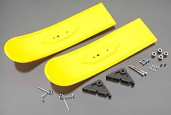 Du-bro 825Y Yellow Snowbird Main Snow Skis — White Rose Hobbies