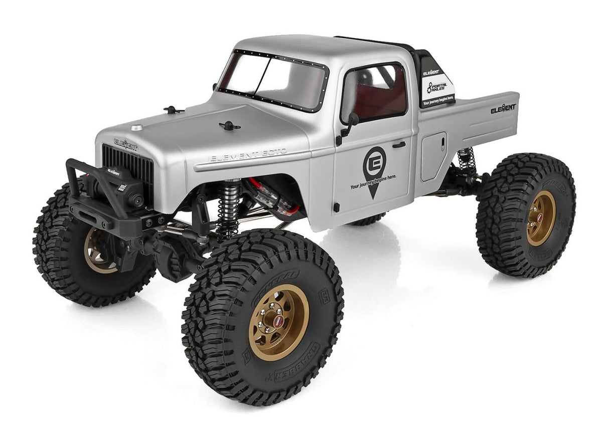 Element RC 40130C Enduro Ecto Portal 1/10 RTR Trail Truck - Gray with ...