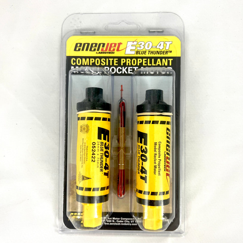 Enerjet Aerotech 53004 E30-4T Rocket Motor (2 Pack) — White Rose Hobbies