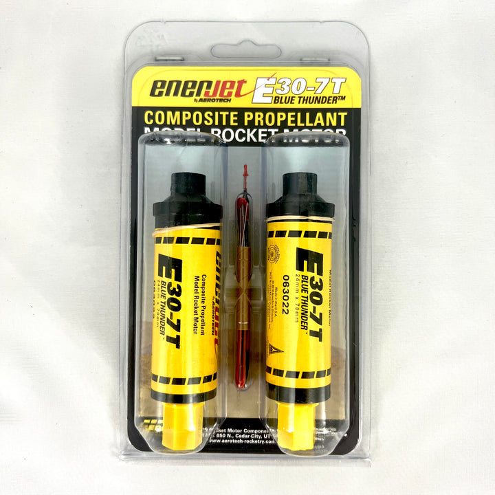 Enerjet Aerotech 53007 E30-7T Rocket Motor (2 Pack) — White Rose Hobbies