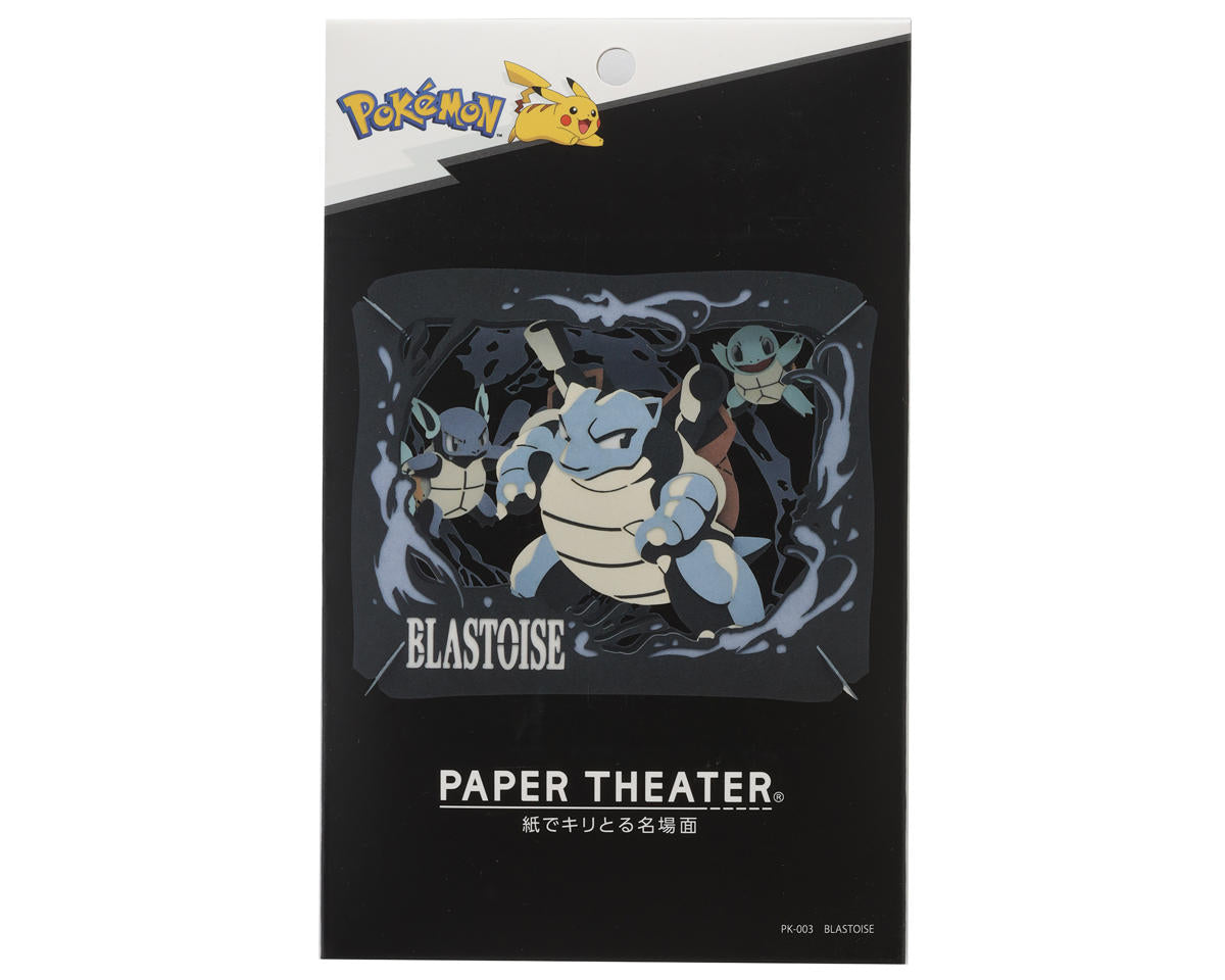 Ensky PK-003 Paper Theater Pokémon Blastoise — White Rose Hobbies