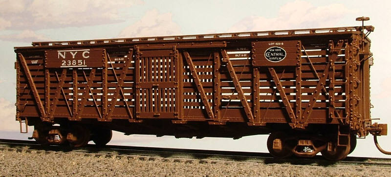 Westerfield Models 10762 HO Scale New York Central NYC Stock Car Kit w ...