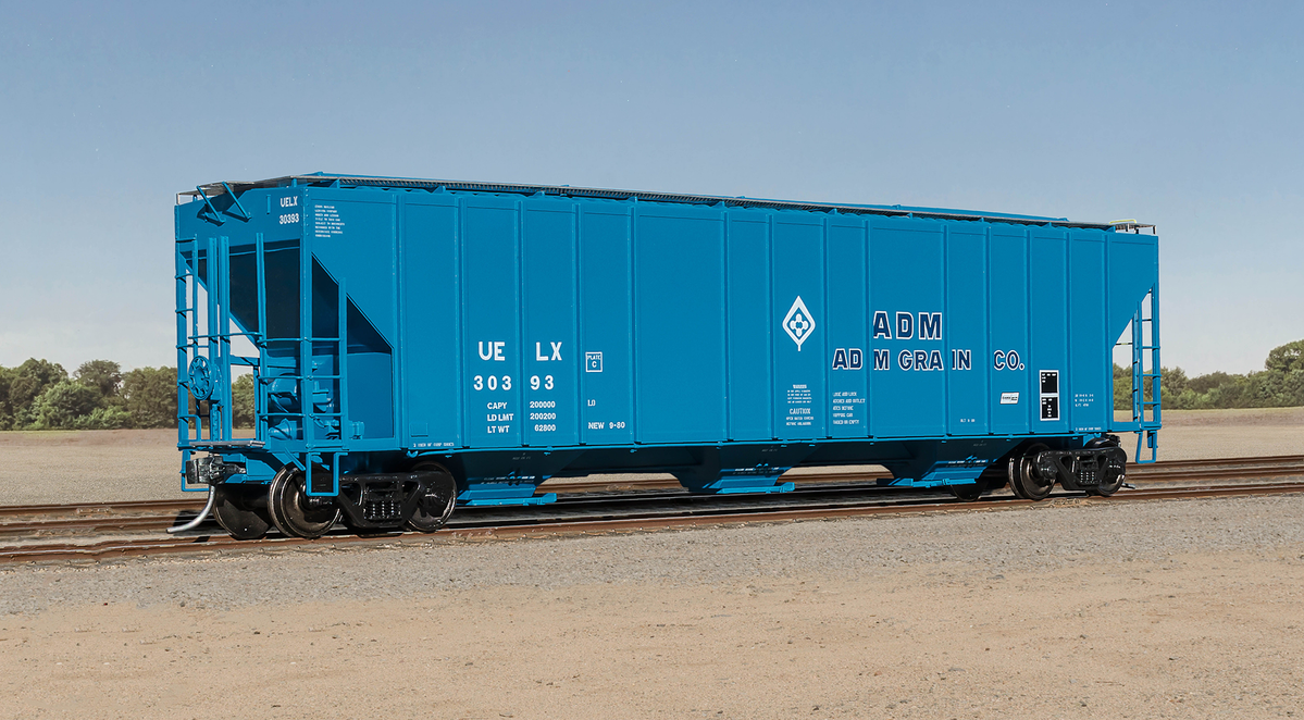 Exactrail Evolution EE1724-1 HO Scale Evans 4780 Covered Hopper UELX 3 ...