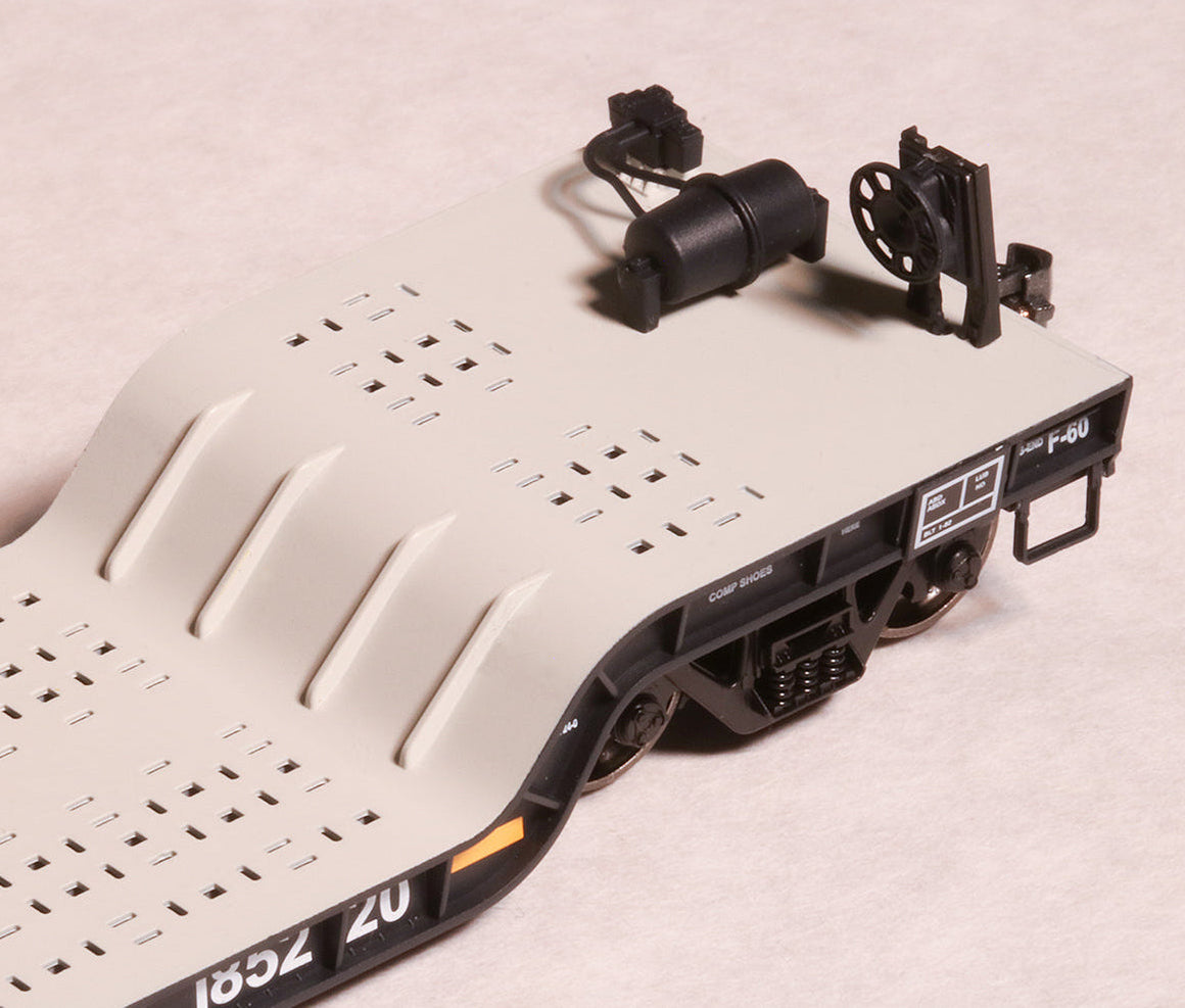 Exactrail Evolution EE1763-1 HO Scale Depressed Center Flatcar Norfolk ...