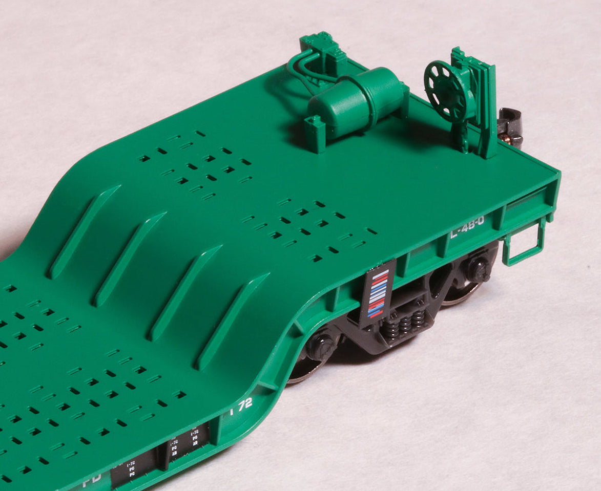 Exactrail Evolution EE1765-1 HO Scale Depressed Center Flatcar Penn Ce ...
