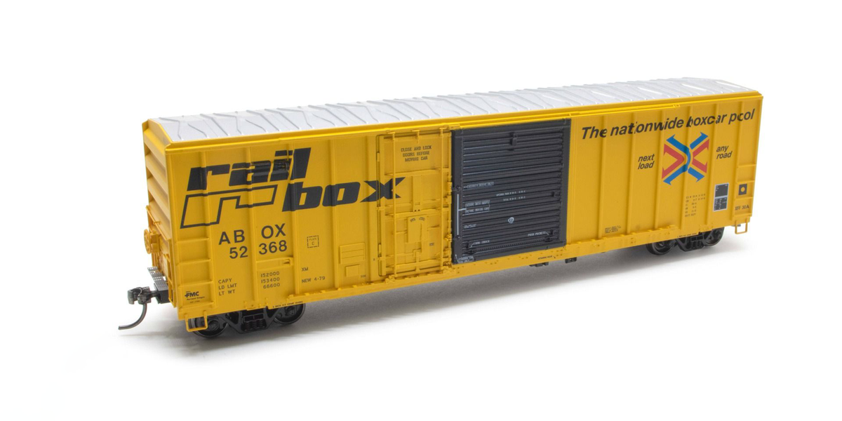 Exactrail Evolution EE1805-14 HO Scale FMC 5277 Combo Door Boxcar Rail ...
