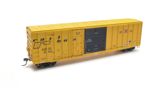 Exactrail Evolution EE1810-1 HO Scale FMC 5277 Combo Door Boxcar Railb ...