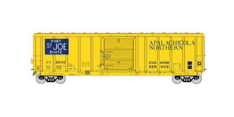 Exactrail Platinum EP80915-4 HO Scale PS 5344 Boxcar Apalachicola Nort ...