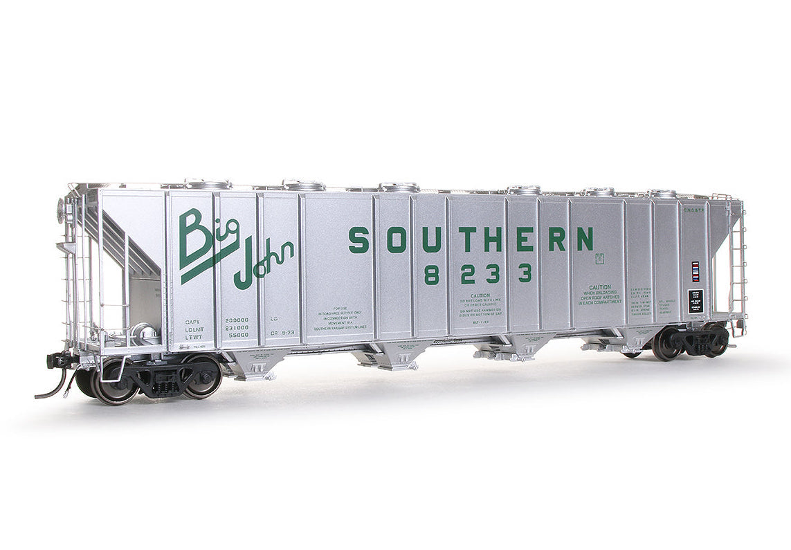Exactrail Platinum EP81708-6 HO Scale Magor 4948 Big John Covered Hopp ...