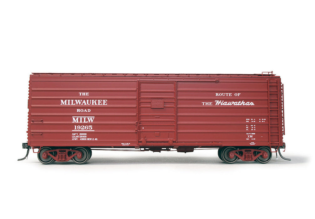Exactrail Platinum EP82002-5 HO Scale 3898 Ribside Boxcar Milwaukee Ro ...
