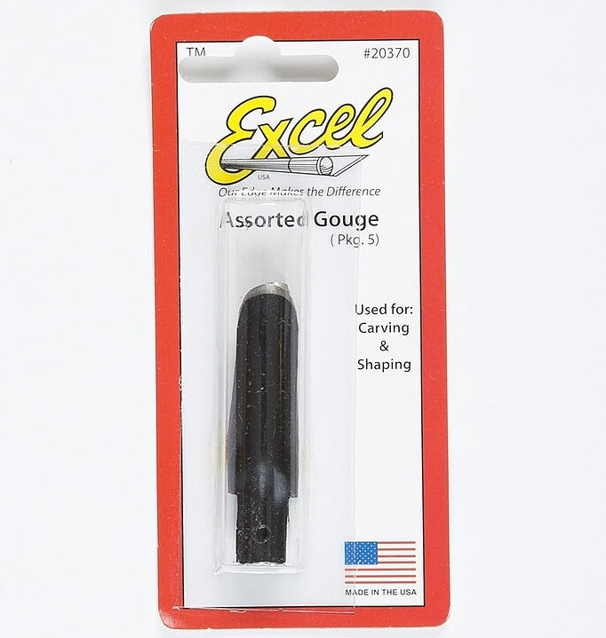 Excel 20370 Gouge Assortment — White Rose Hobbies