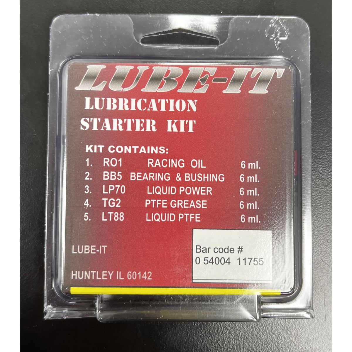 Excelle Lubricants XL 11755 Lube-It Kit 6ml Bottles — White Rose Hobbies