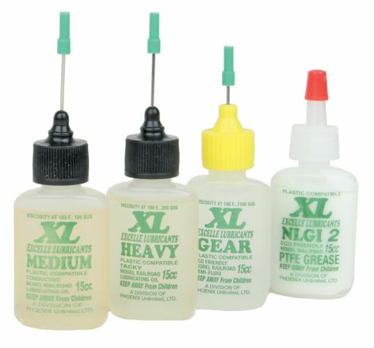 Excelle Lubricants XL 9012 O-G Gauge Model Train Lube Kit — White Rose ...