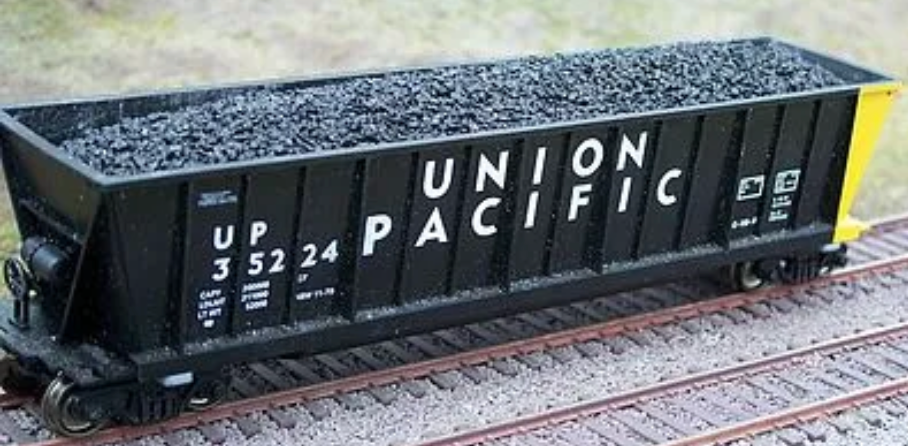 F&N Hobbies 81214 HO Scale Coal Load for Athearn/MDC 50' Bathtub Gondo ...