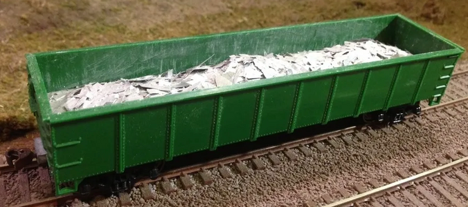 F&N Hobbies 81223 HO Scale Scrap Aluminum Load for Athearn/MDC 40' Gon ...