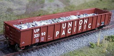 F&N Hobbies 81711 HO Scale Scrap Aluminum Load for 53' Walther's Gondo ...
