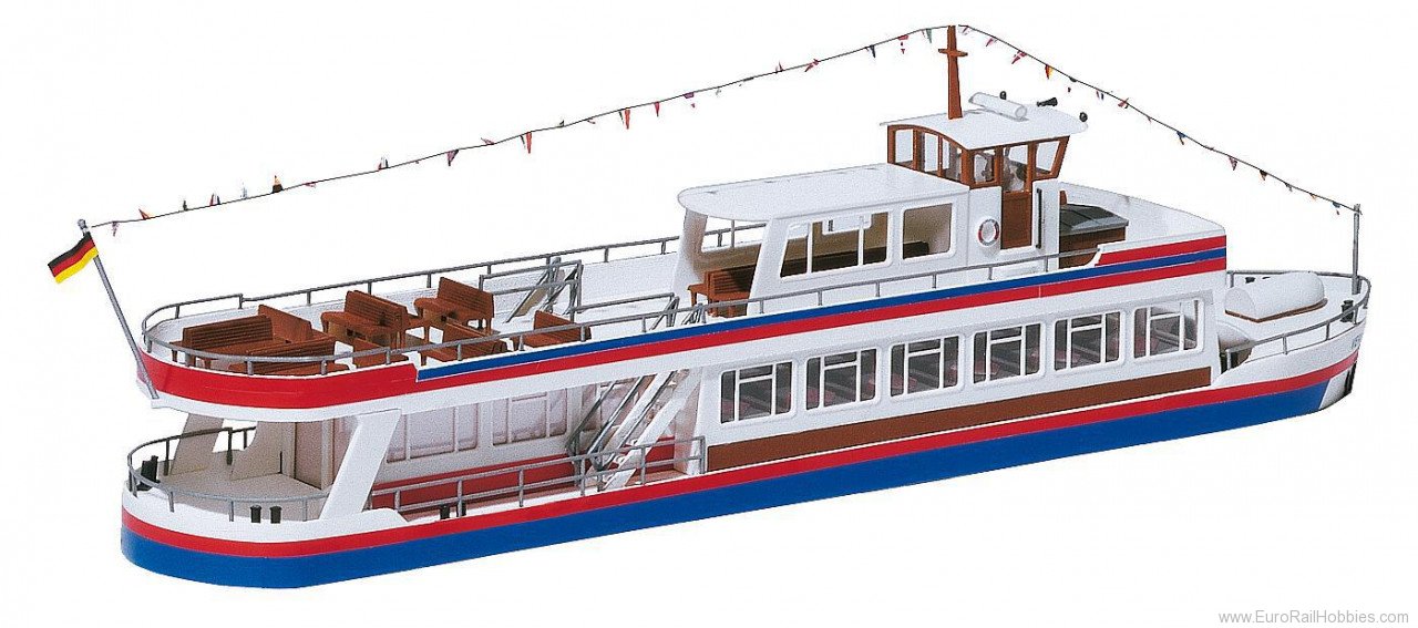 Faller 131009 HO Scale Passenger Ferry Ship Kit — White Rose Hobbies