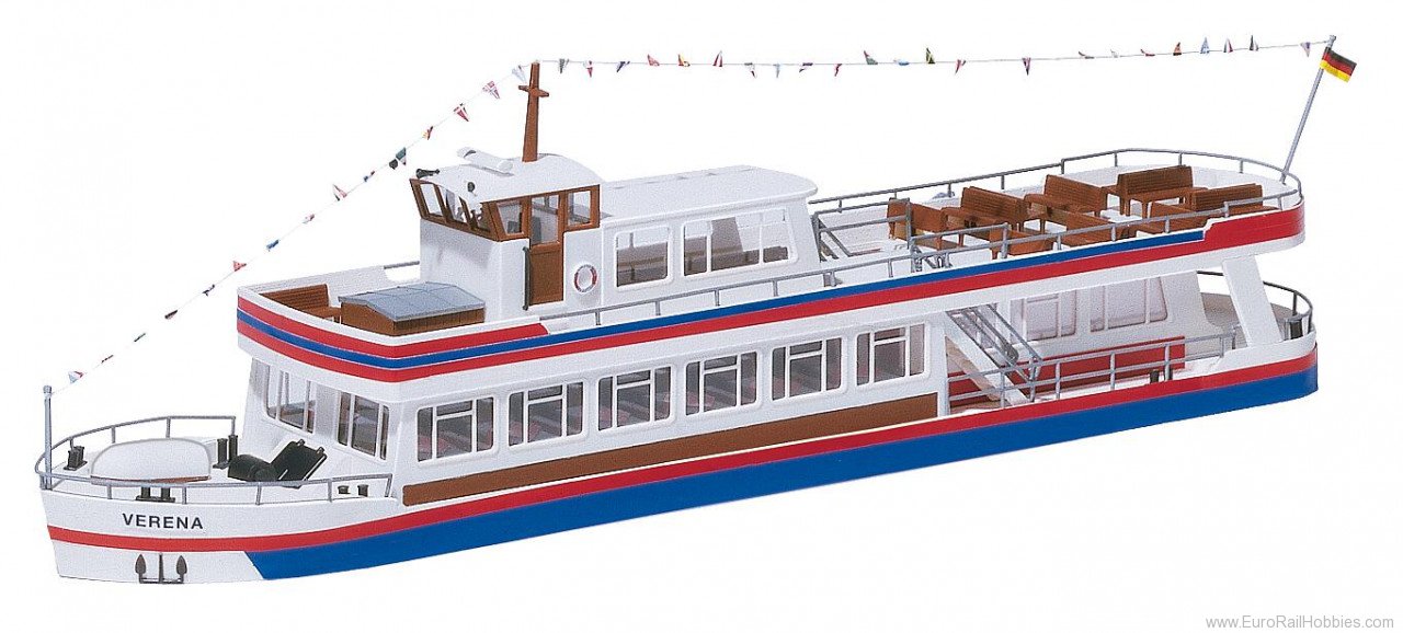 Faller 131009 HO Scale Passenger Ferry Ship Kit — White Rose Hobbies