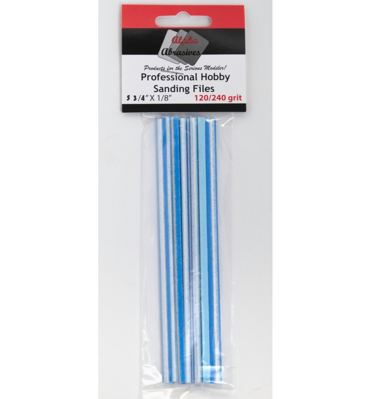 Flex-I-File 306 Hobby File 3mm/1/8' Med (12 Pack) — White Rose Hobbies