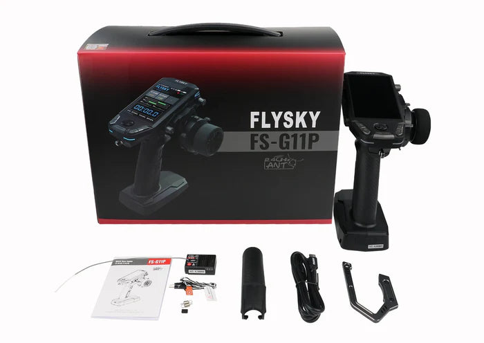 FLYSKY 82155-A FS-G11P Transmitter with FS-R11P Receiver — White Rose ...