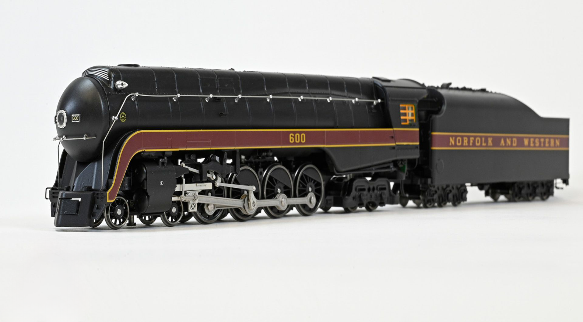 Fox Valley Models 38842 HO Scale N&W Class J 4-8-4, Norfolk & Western ...
