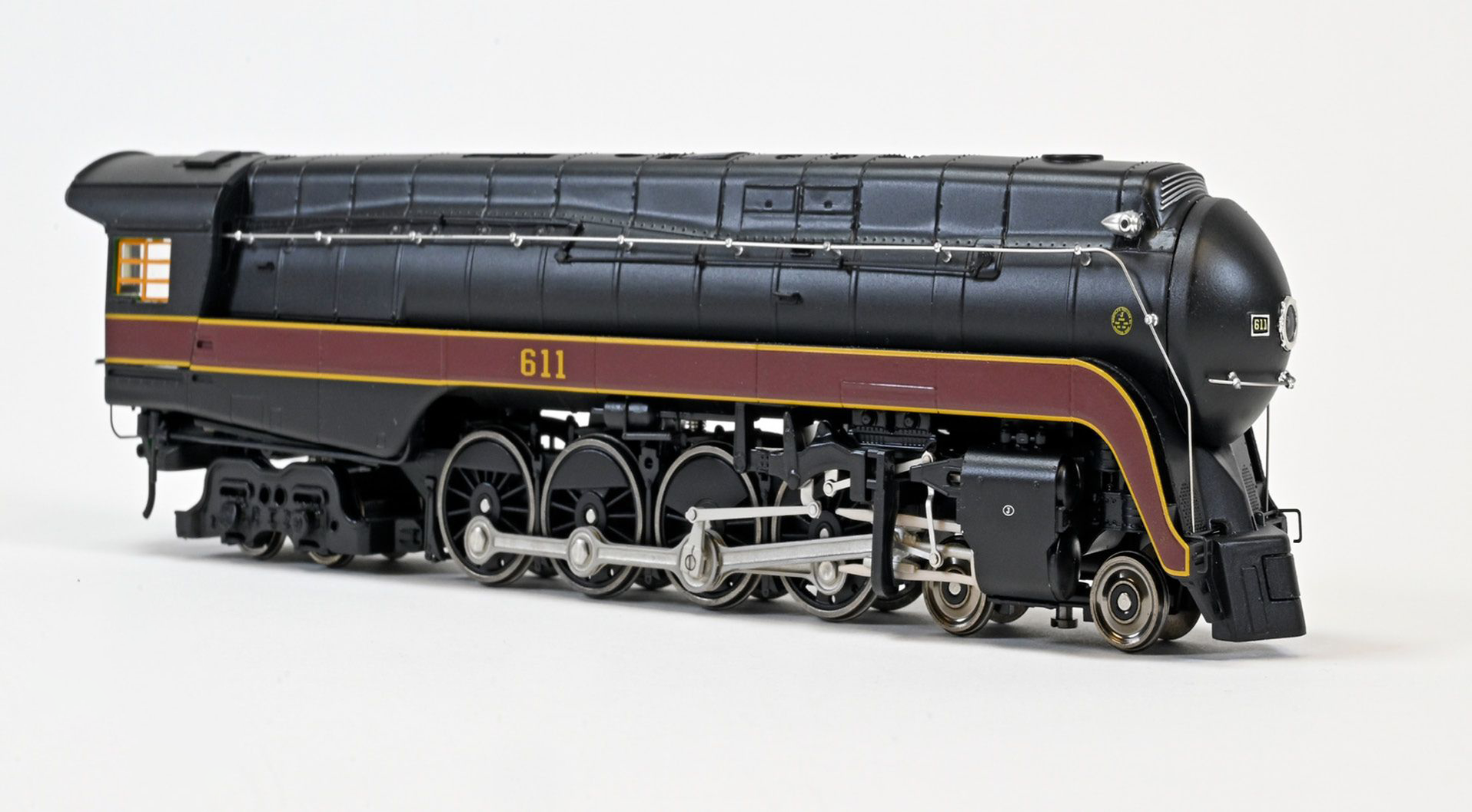 Fox Valley Models 38848 HO Scale N&W Class J 4-8-4, Norfolk & Western ...